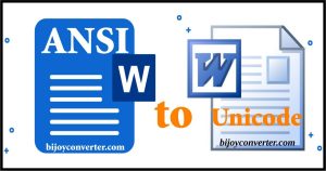 ANSI to Unicode - Bijoy Converter
